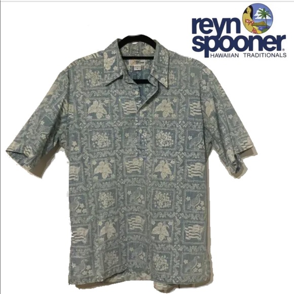 reyn spooner | Shirts | Vintage Reyn Spooner Hawaiian Shirt L | Poshmark